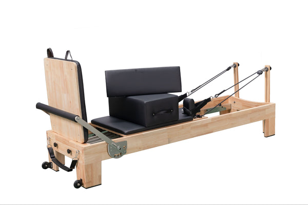JDI Fitness 2025 Reformer Pilates Machine Solid Oak for Commercial or